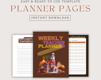 Digital Teacher Planner Goodnotes - Etsy