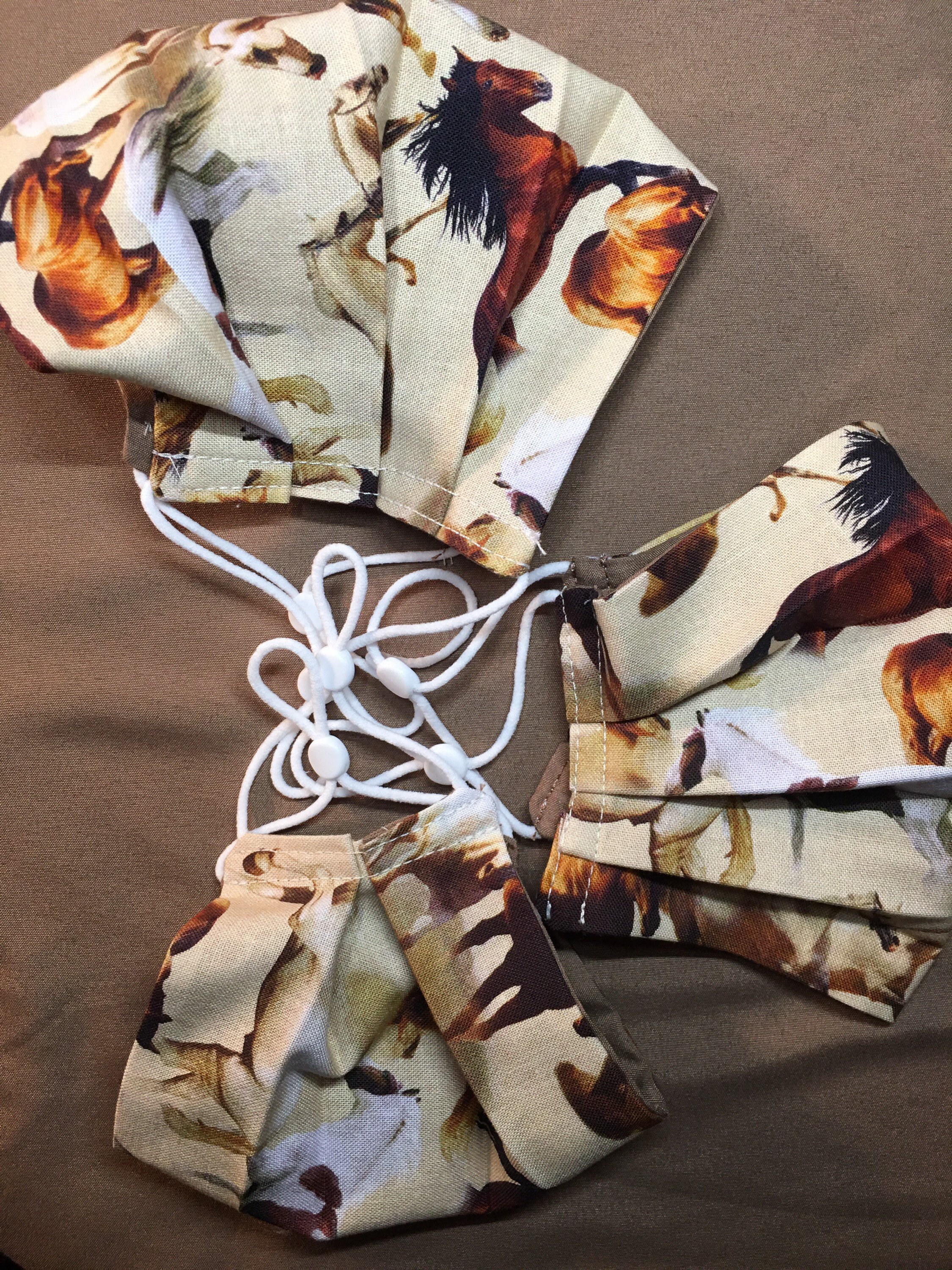 Horse Face Mask Equestrian Face Mask Double Layer 1st Layer | Etsy