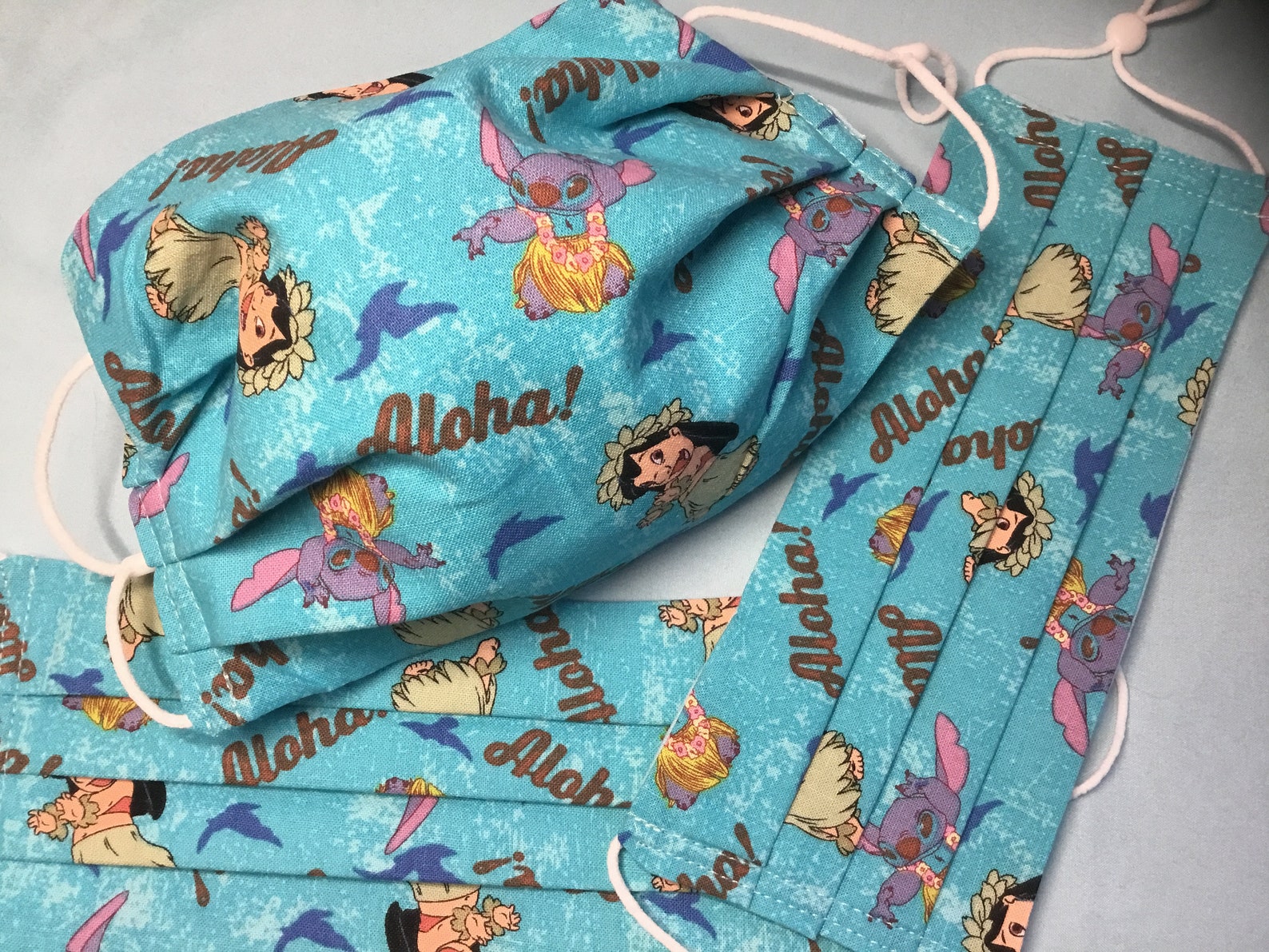 Stitch Face Mask Ohana Kids and Adult Face Mask 2 N 1 | Etsy