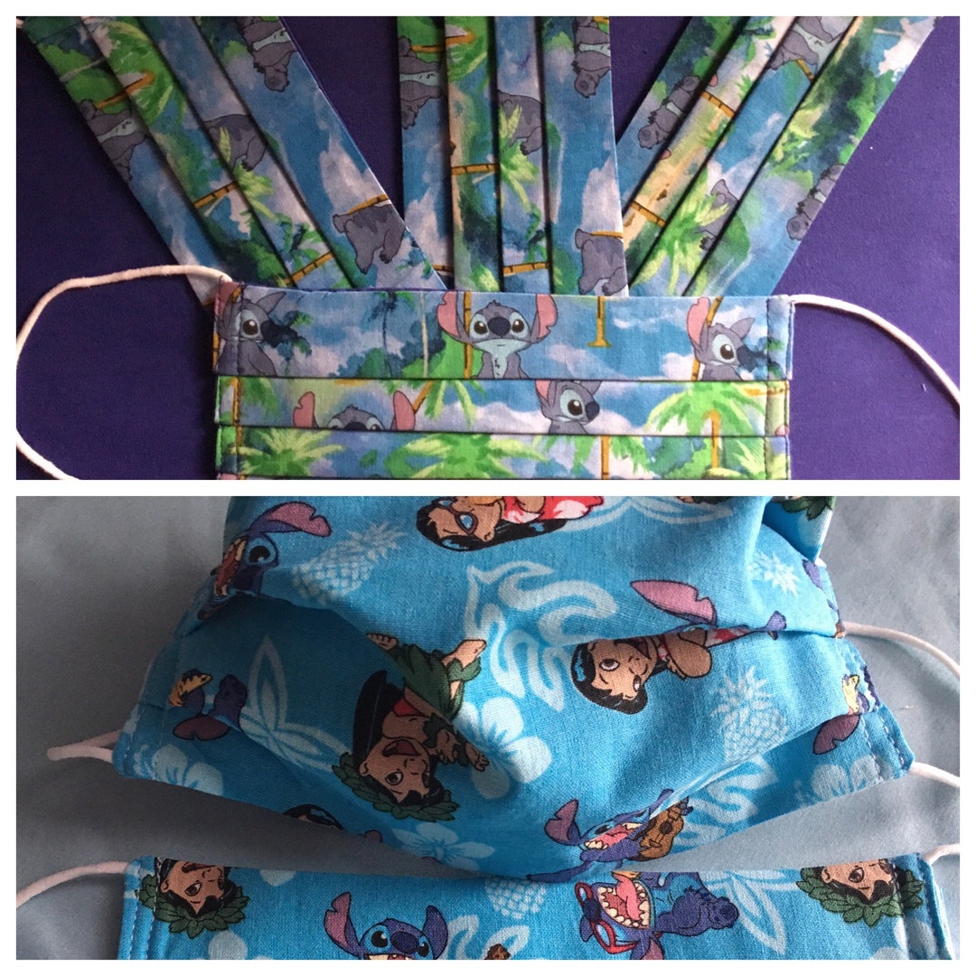 Stitch Face Mask Ohana Kids and Adult Face Mask 2 N 1 - Etsy