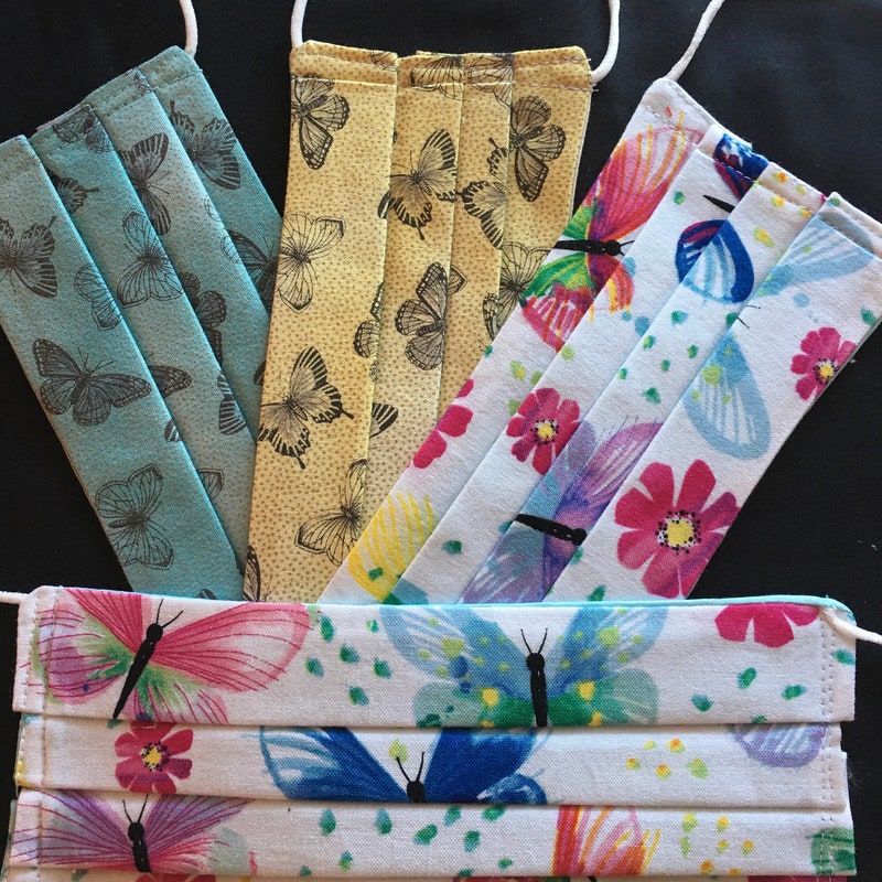 Butterfly Face Mask - Etsy