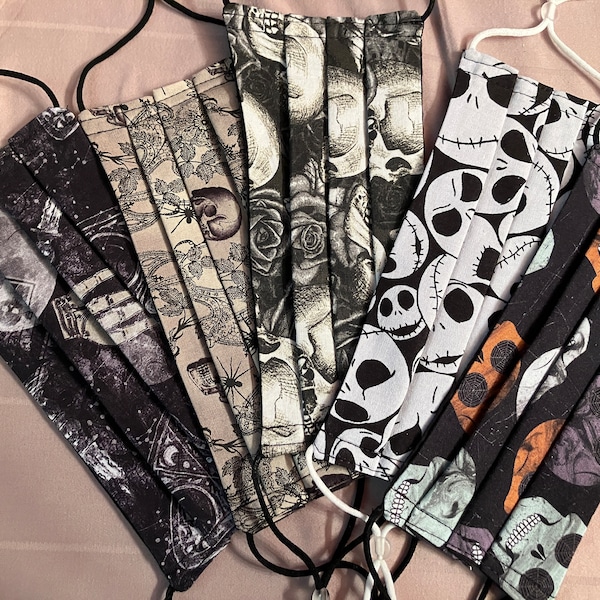 Gothic Face Mask - Etsy