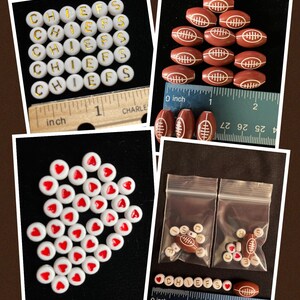 Chiefs Letter Beads: DIY Kansas City Chiefs Jewelry - Etsy