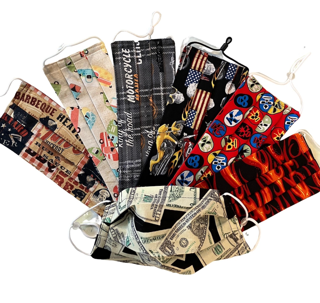 BBQ -flame - Camper- Luchador- Motorcycle Face Mask ~motorcycle Face ...