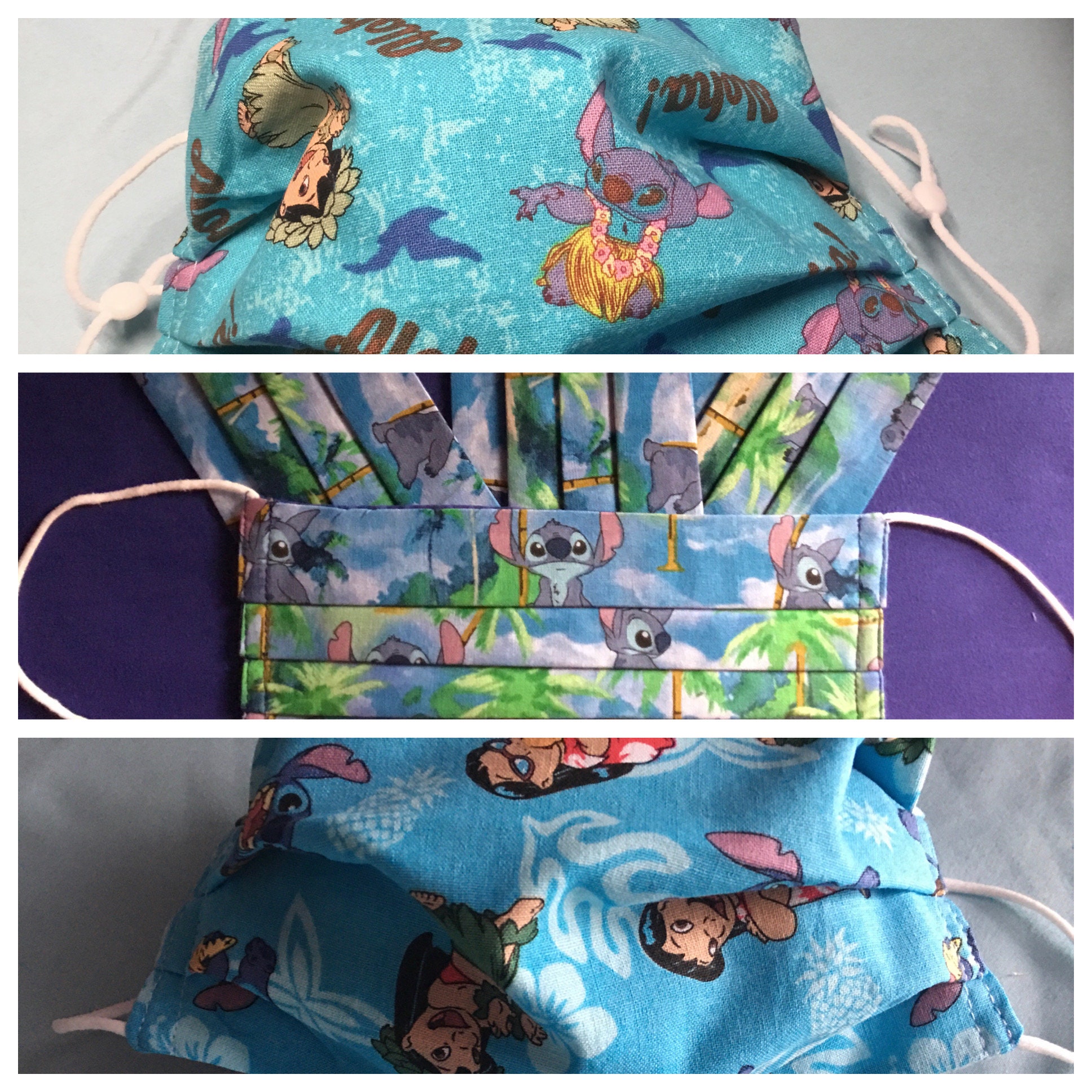 Stitch Face Mask Ohana Kids and Adult Face Mask 2 N 1 | Etsy