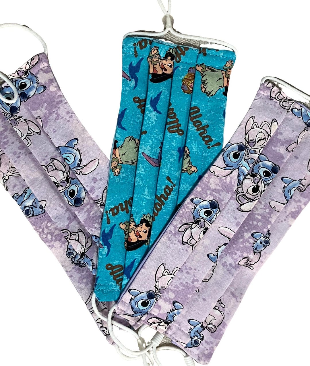 Stitch Face Mask ~ Ohana Kids and Adult Face Mask~ 2 N 1 | Ohana ...