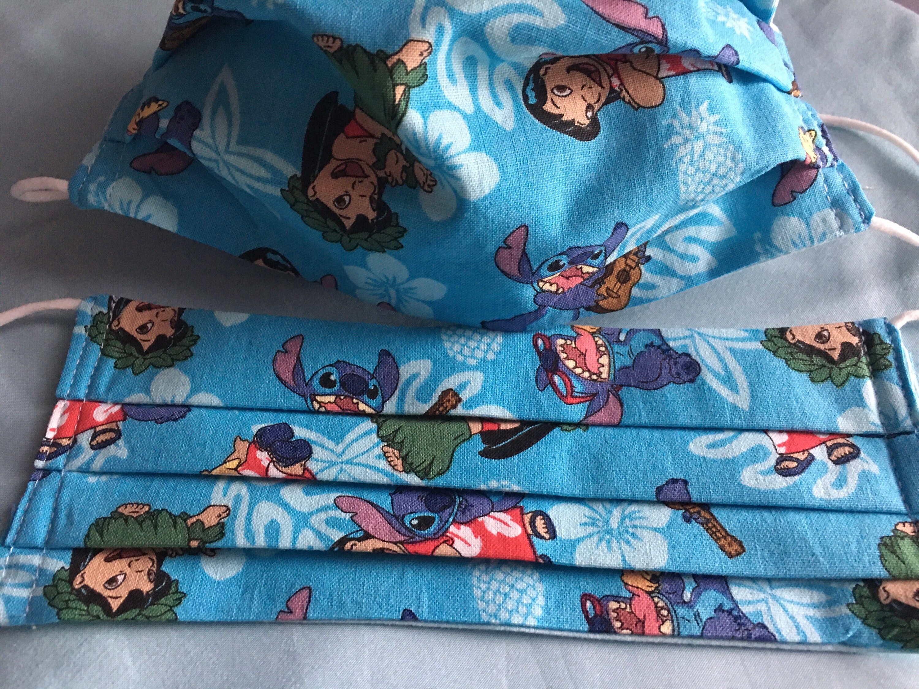 Stitch Face Mask Ohana Kids and Adult Face Mask 2 N 1 | Etsy