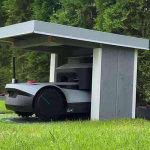 Robot Lawn Mower Shelter, Robotic Lawnmower Garage, Imow House With ...