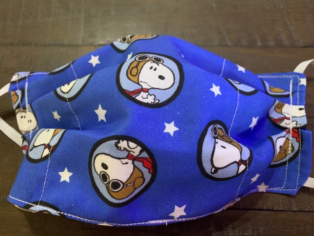 Peanuts Character Charlie Brown Snoopy Red Baron Pleated - Etsy