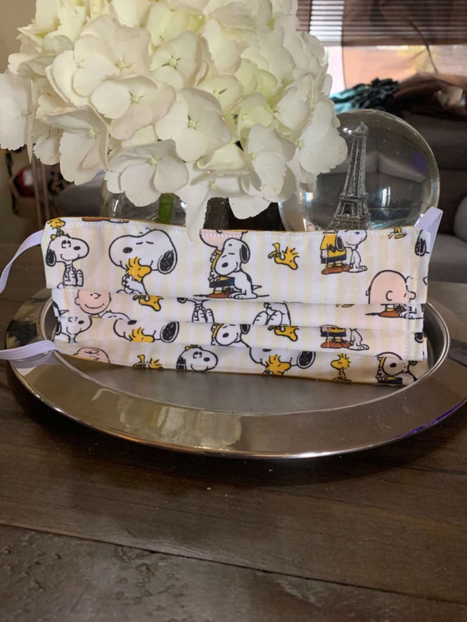 Peanuts Character Charlie Brown Snoopy Red Baron Pleated Reusable Face ...