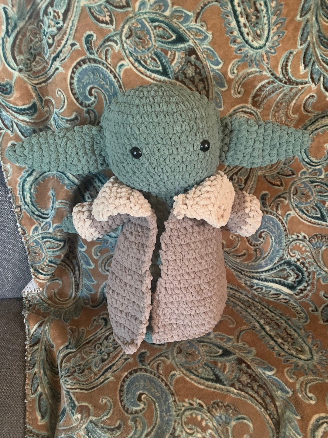 Alien Baby Cuddly Plushie Amigurumi the Child - Etsy