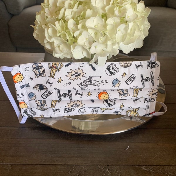 Baby Yoda the Child Mandalorian Grogu Pleated Reusable Face Mask for ...