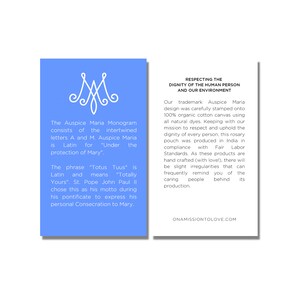 Totus Tuus Maria Rosary Pouch - Etsy