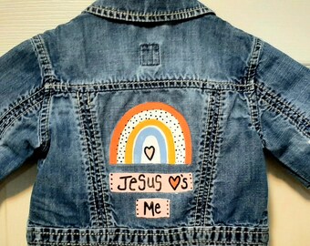 Jesus Jean Jacket | Etsy