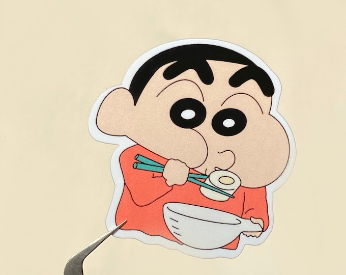 Cake Roll Shinchan Sticker// Japanese Stickers, Cartoon Stickers, Shin ...