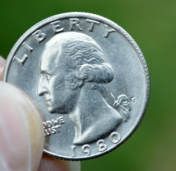 1980 P Washington Error Quarter, Vintage Collectible Coin - Etsy