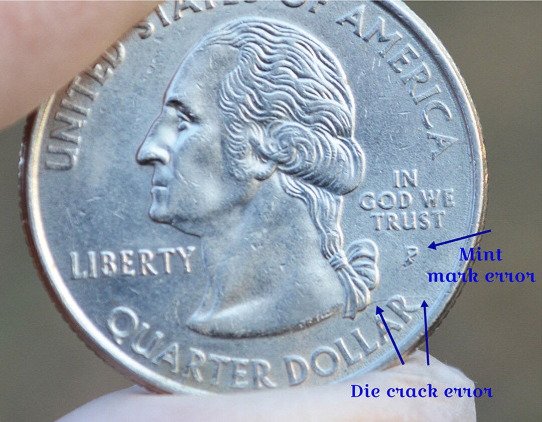 2000-P Maryland Quarter, Collectible Error Coin - Etsy