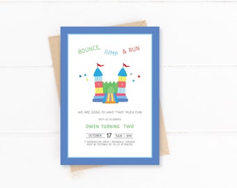 Inflatable Birthday Invitation - Etsy