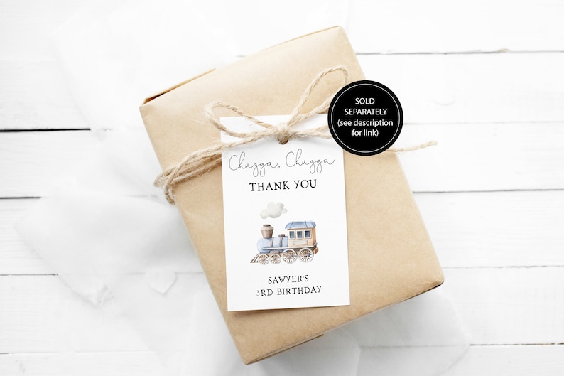 Train Gift Table Sign Printable Train Cards and Gifts Sign | Etsy