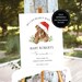 Santa Baby Shower Invitation Teddy Bear Baby Shower Invite - Etsy