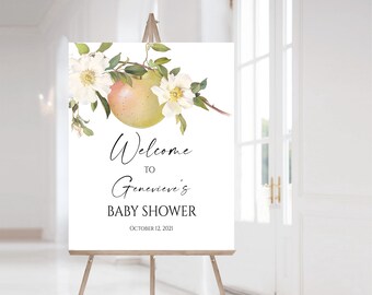 Apple Baby Shower | Etsy
