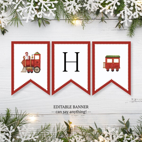 Train Banner - Etsy