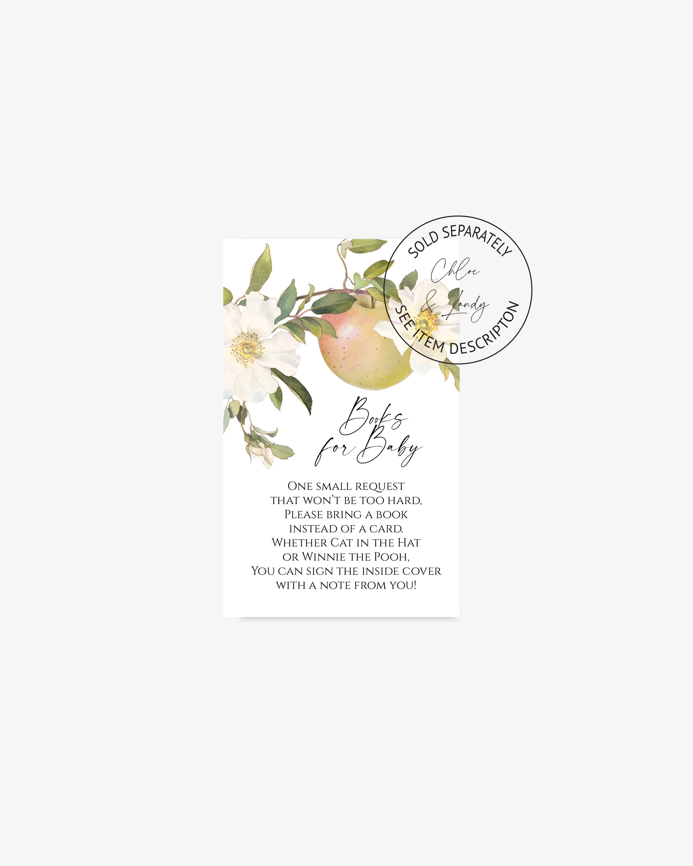 Green Apple Baby Shower Invitation Apple of My Eye Baby - Etsy