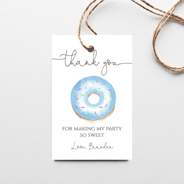 Donut Favor - Etsy