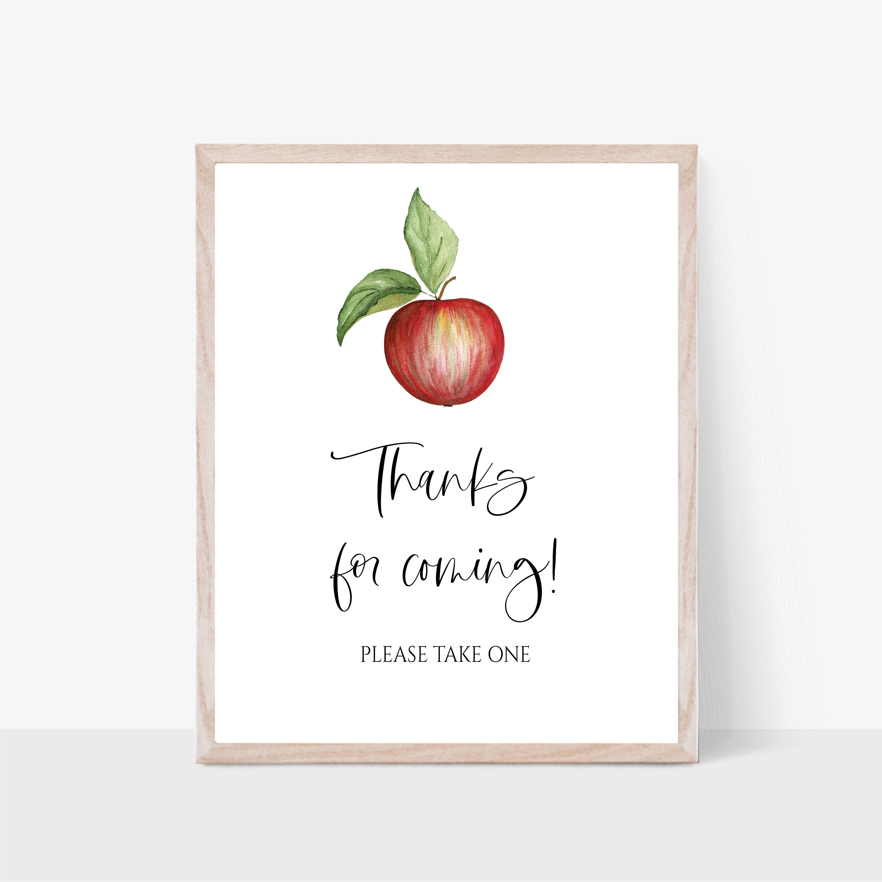 Apple Cider and Donuts Sign Apple Baby Shower Sign Apple - Etsy