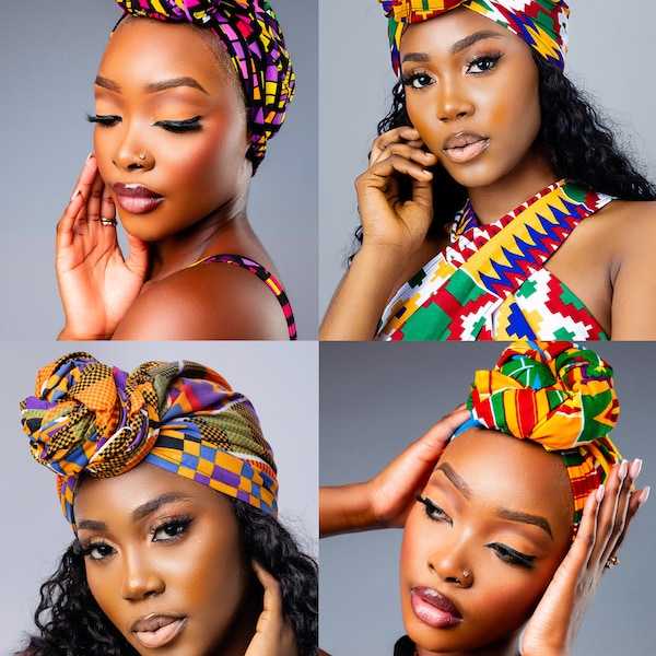 African Headwraps - Etsy