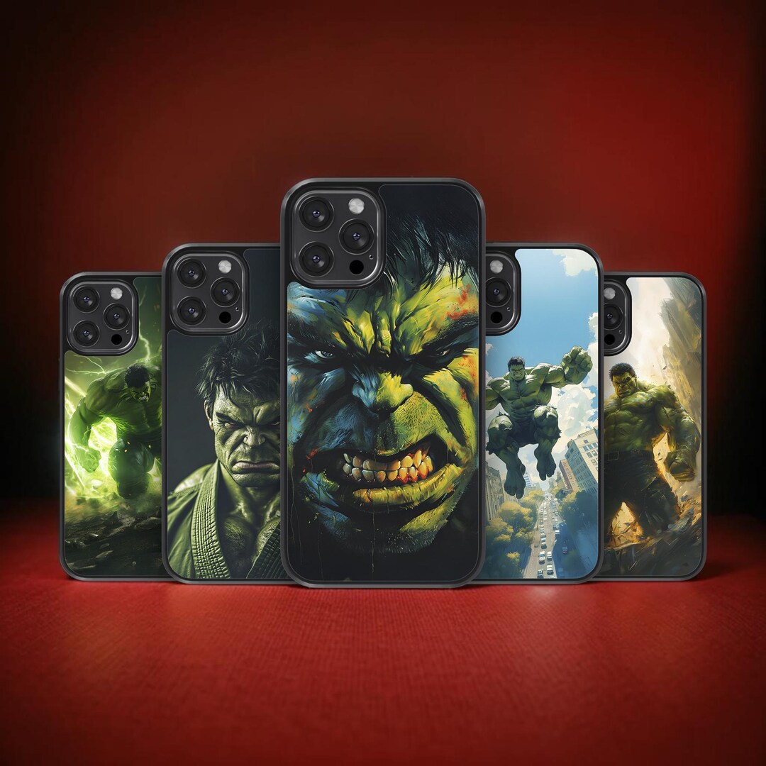 Hulk iPhone Case - Marvel Superhero Phone Cover - Avengers Gift for ...