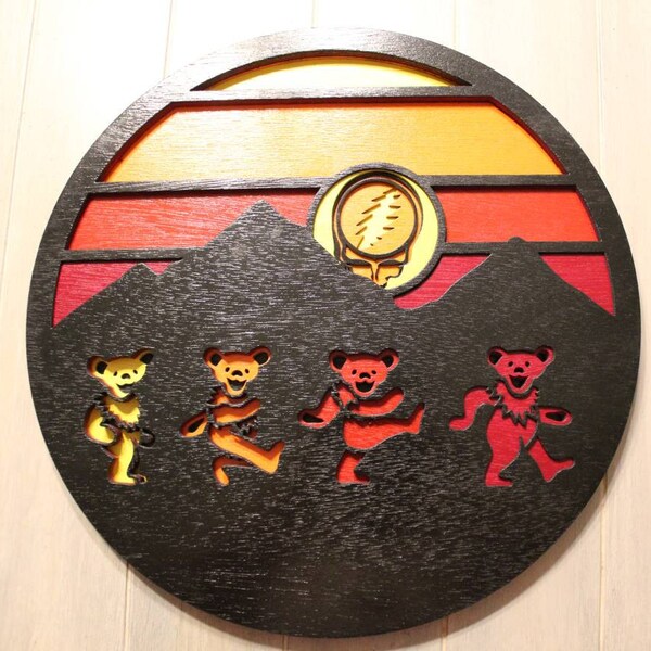 Grateful Dead 3d Print - Etsy