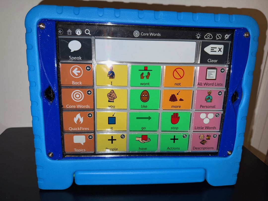 IPad 7th/8th/9th Gen AAC Keyguard Case - Etsy