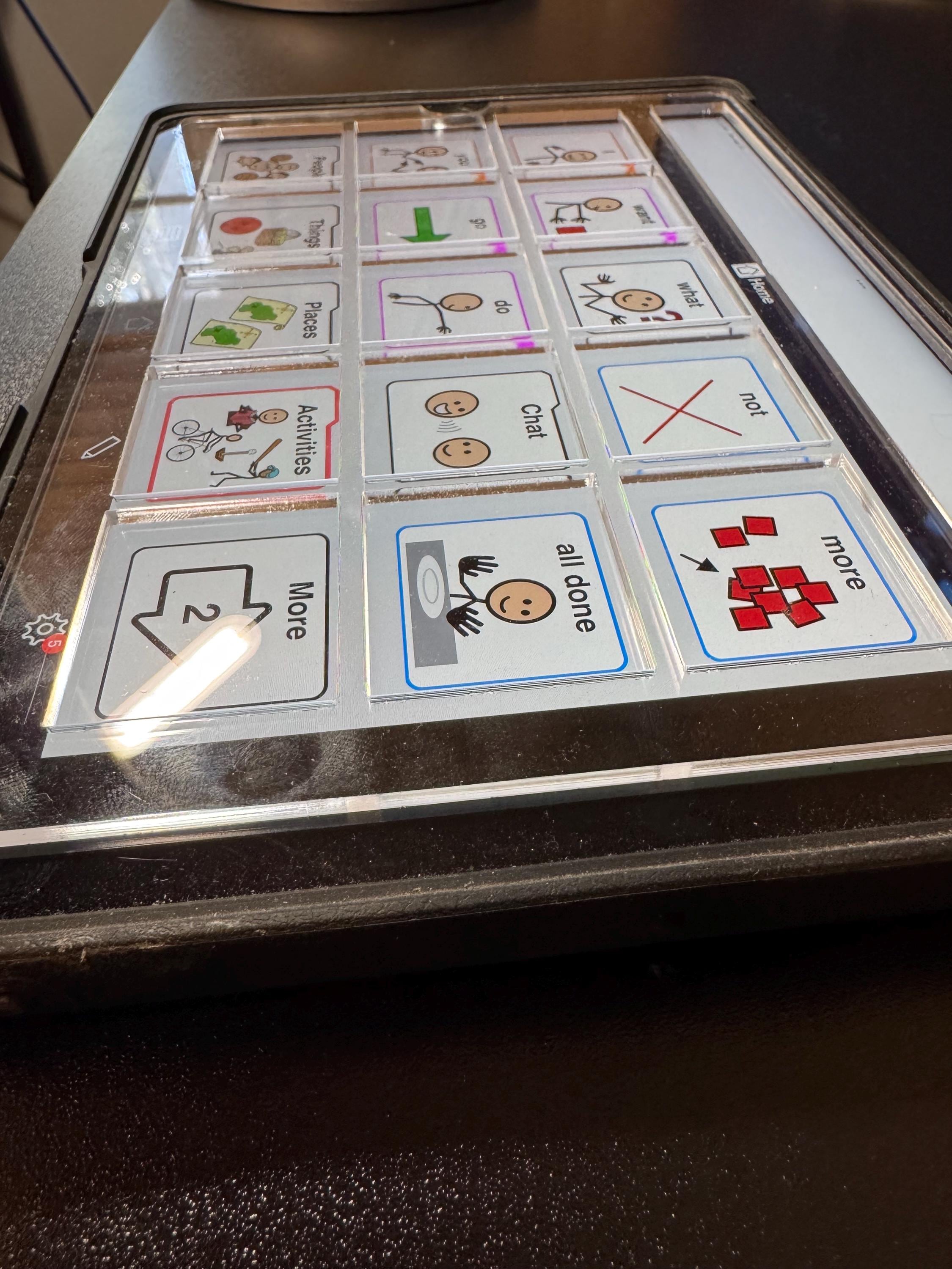 Custom AAC Keyguard iPad - Etsy