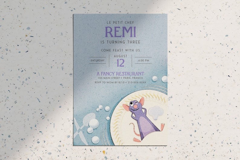 Disney Ratatouille Le Petit Chef digital & Printable - Etsy