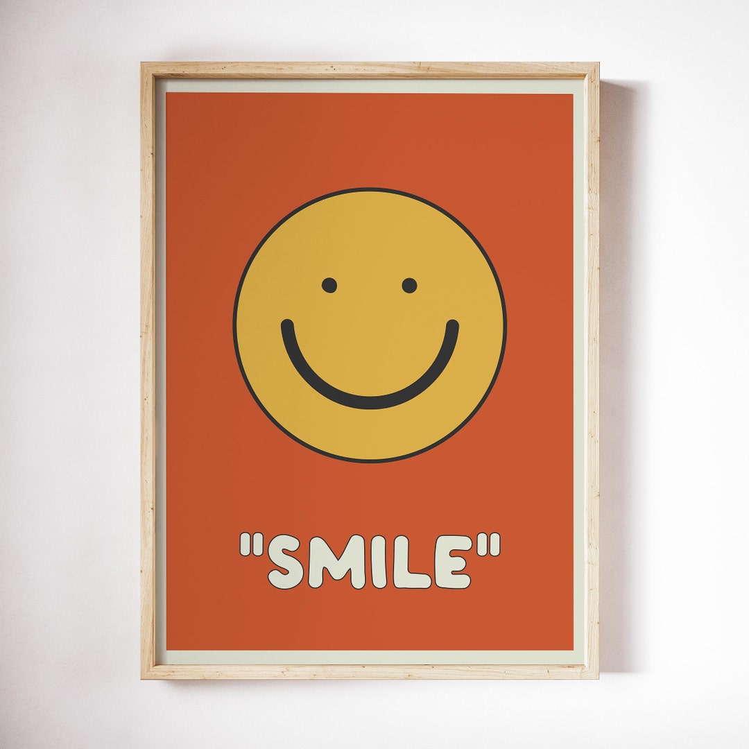 Smile Poster - Etsy