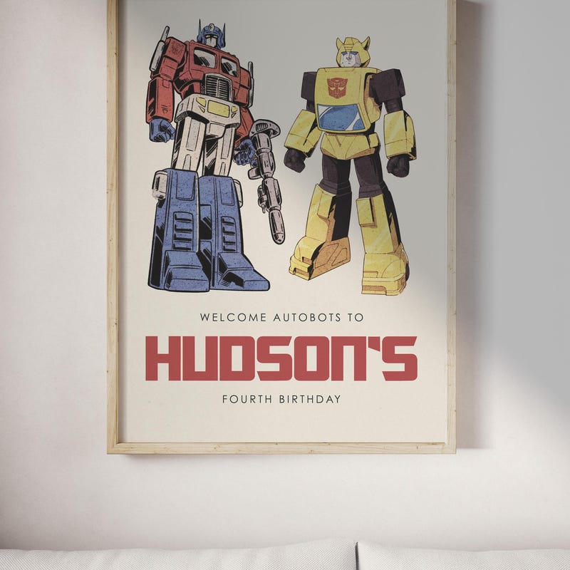 Transformers Poster - Etsy