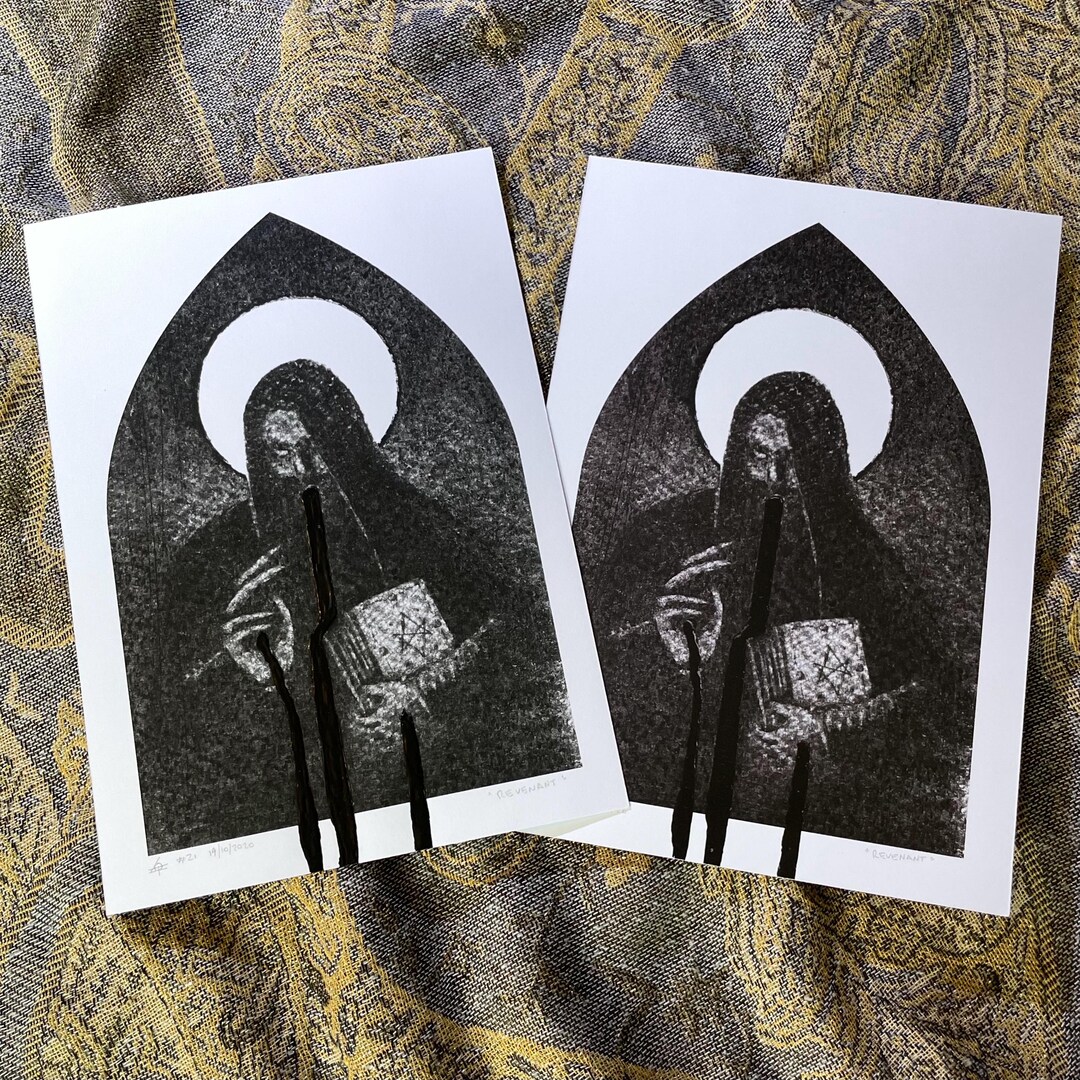 No.21 “revenant” - Gothic Dark Art Horror Print - Etsy