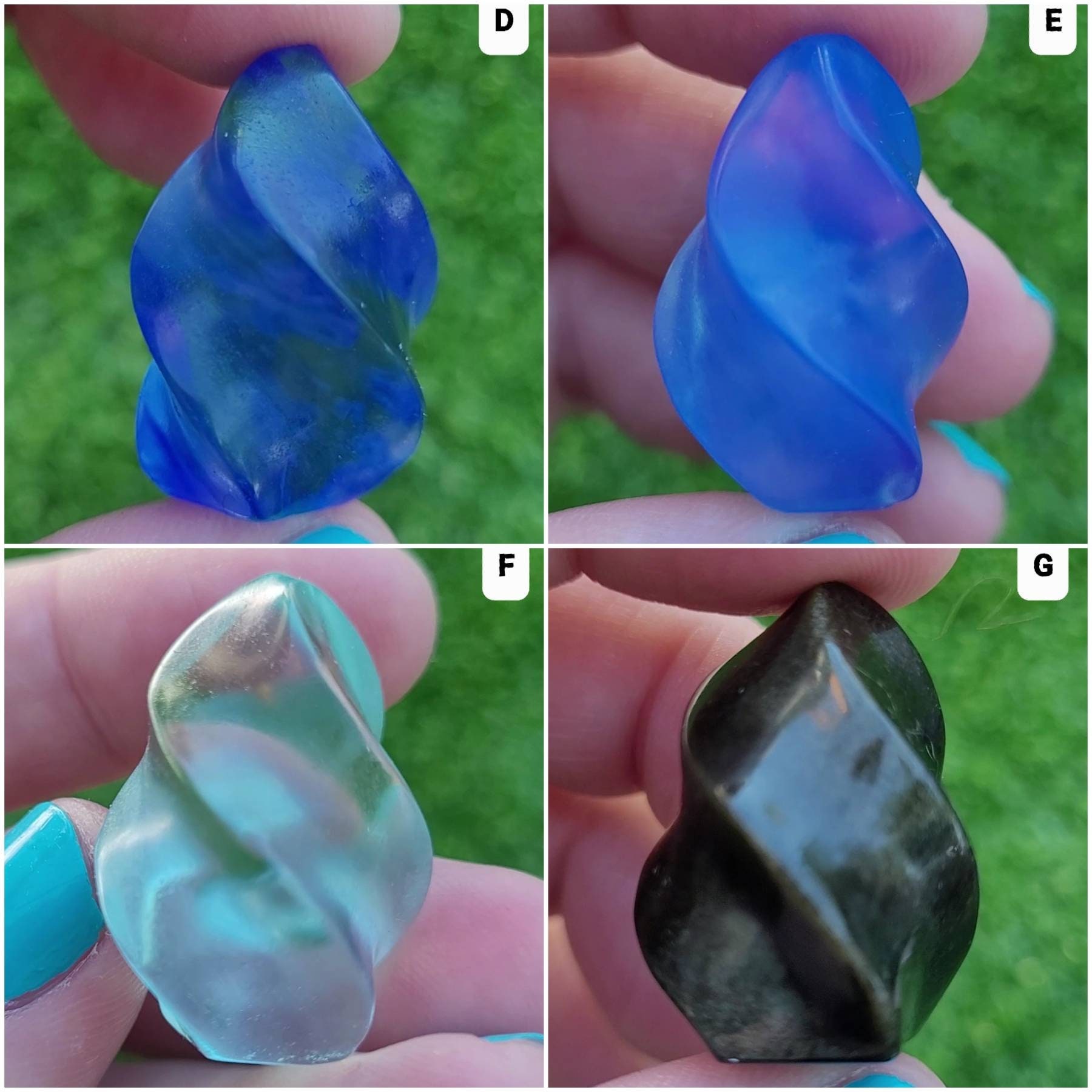 11 Types of Mini Crystal Flame Carvings to Choose From - Etsy