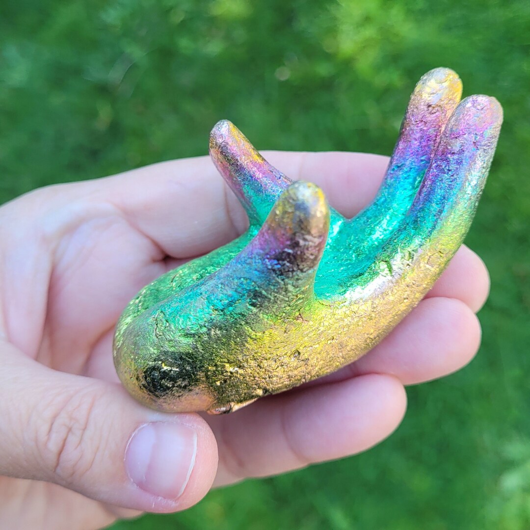 Bismuth Sphere Stand, Bismuth Hand, Holds 1.5 to 5 Spheres and 7 LB ...