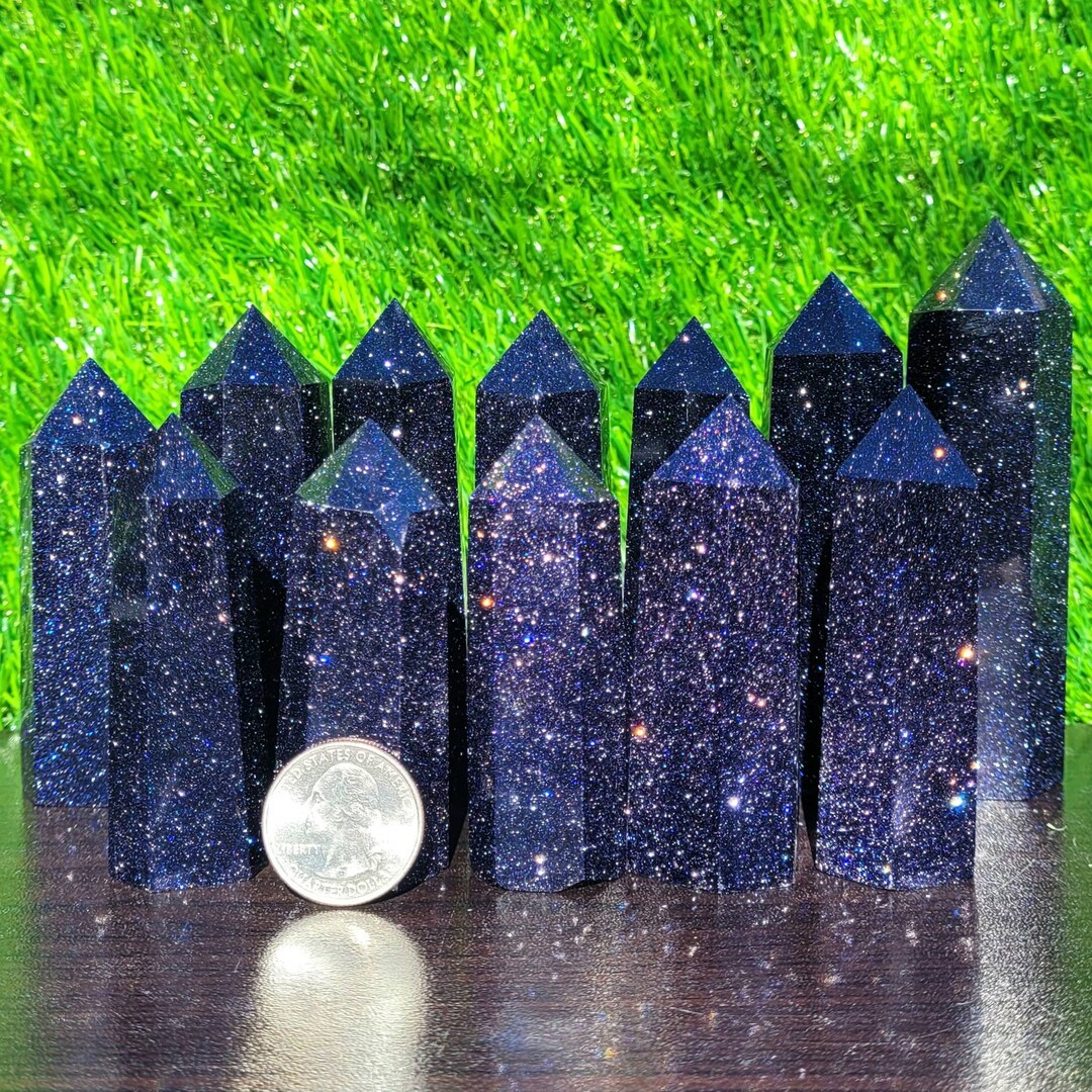Blue Sandstone Towers Aka Blue Goldstone Towers to Choose - Etsy