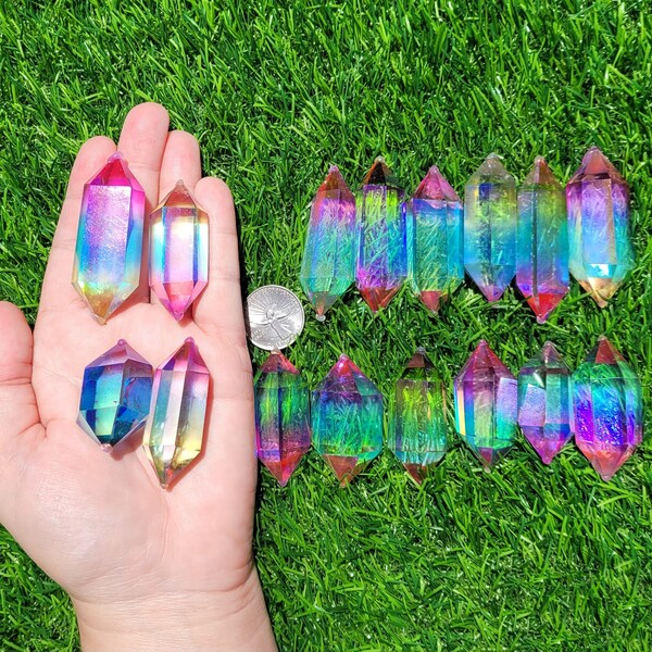 Angel Aura Geode - Etsy