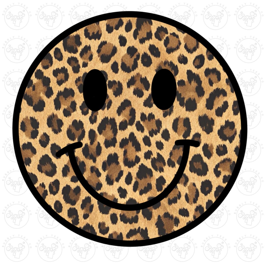 Leopard Smile Face Png, Happy Face Leopard Png, Smile Face Leopard Png ...