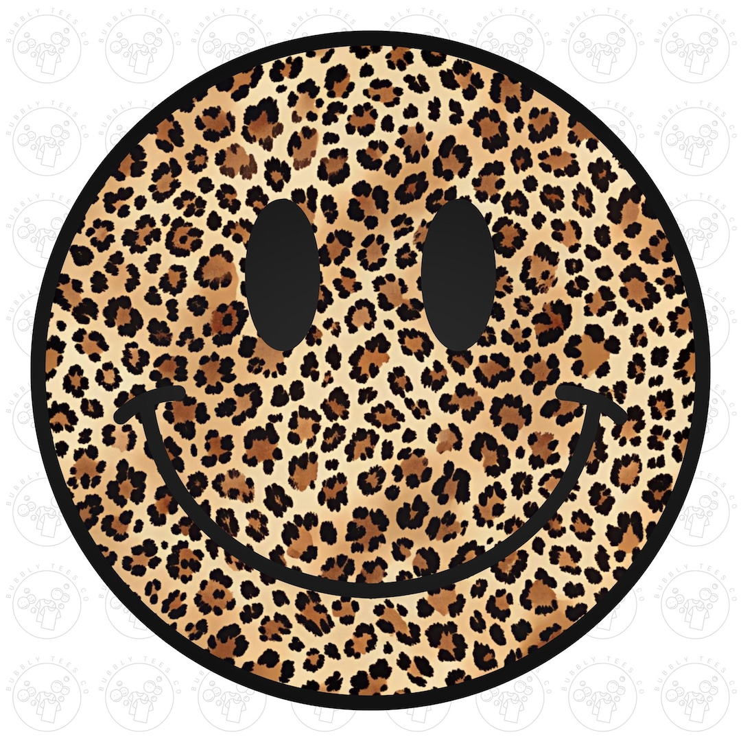 Leopard Happy Face Png, Smile Face Leopard Png, Smile Face Png, Happy ...