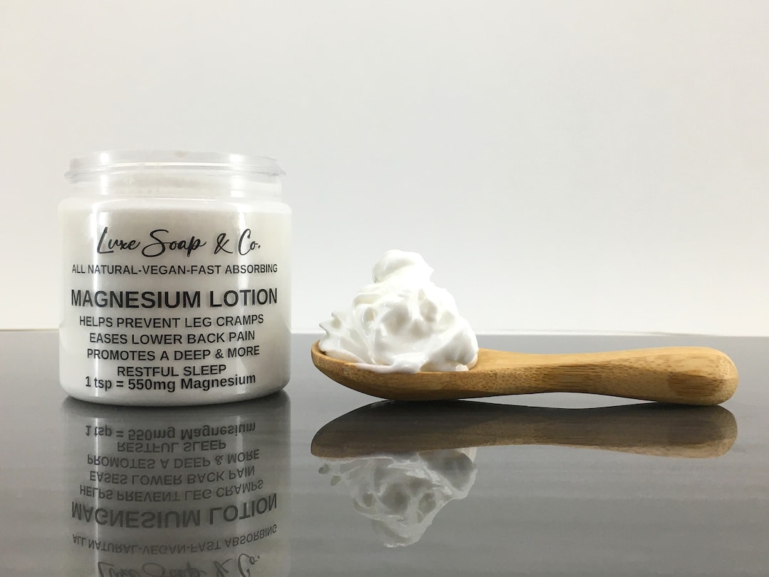 Transdermal Magnesium Therapy, Magnesium Cream, Muscle Aches, Natural ...