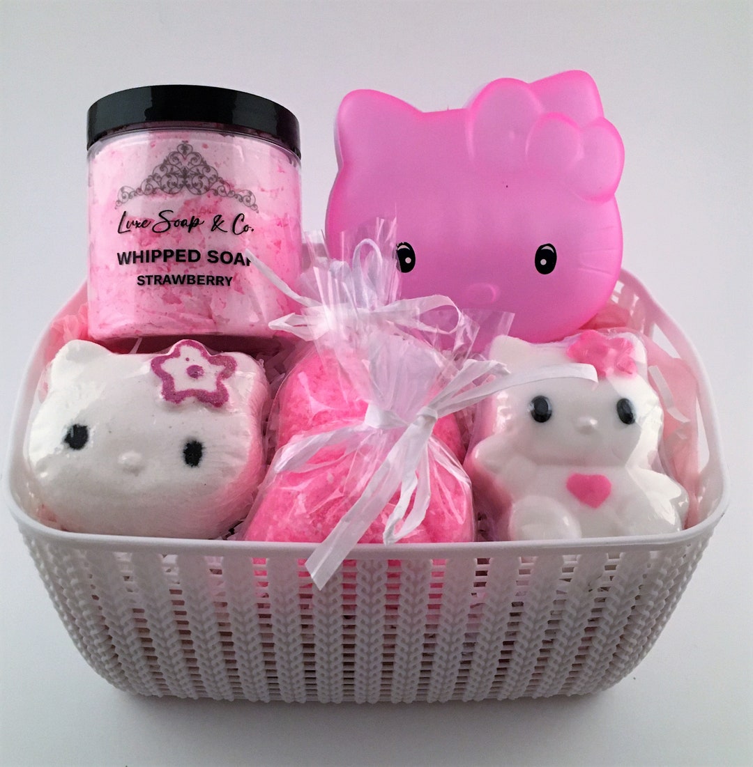Hello Kitty Bath Gift Set. Limited Edition. only a Few Left - Etsy