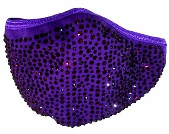 Purple Face Mask | Etsy