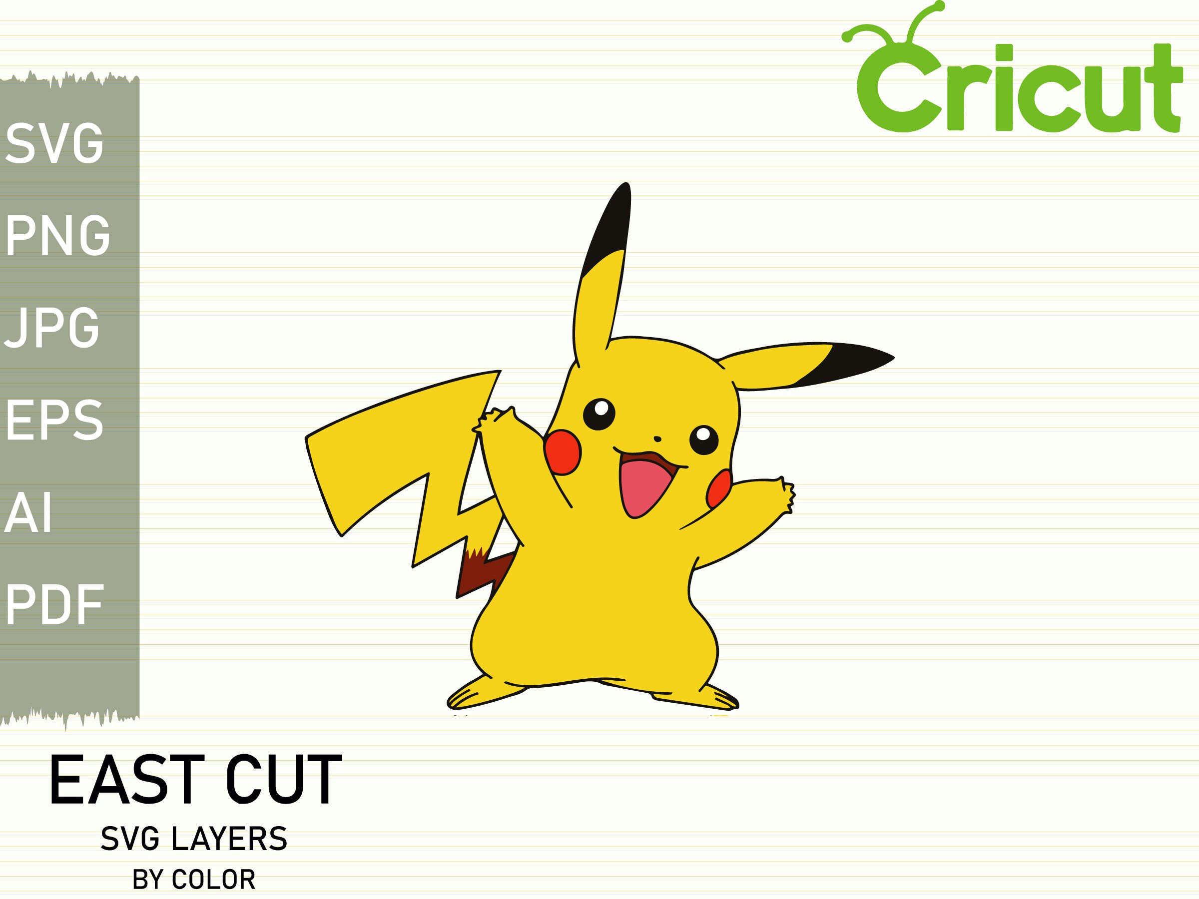 Pikachu SVG Cut Files