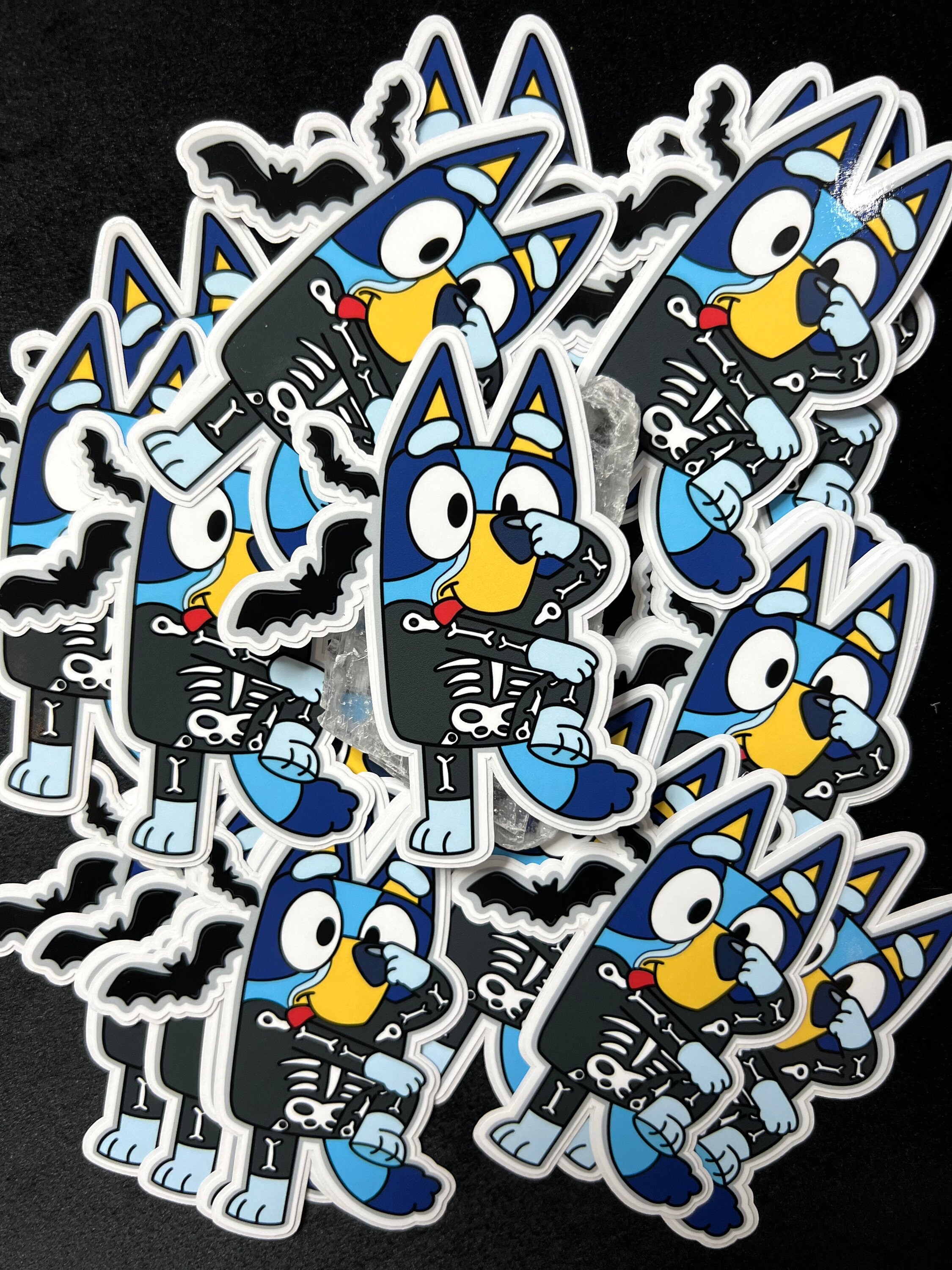 Halloween Bluey Die Cut Sticker - Etsy