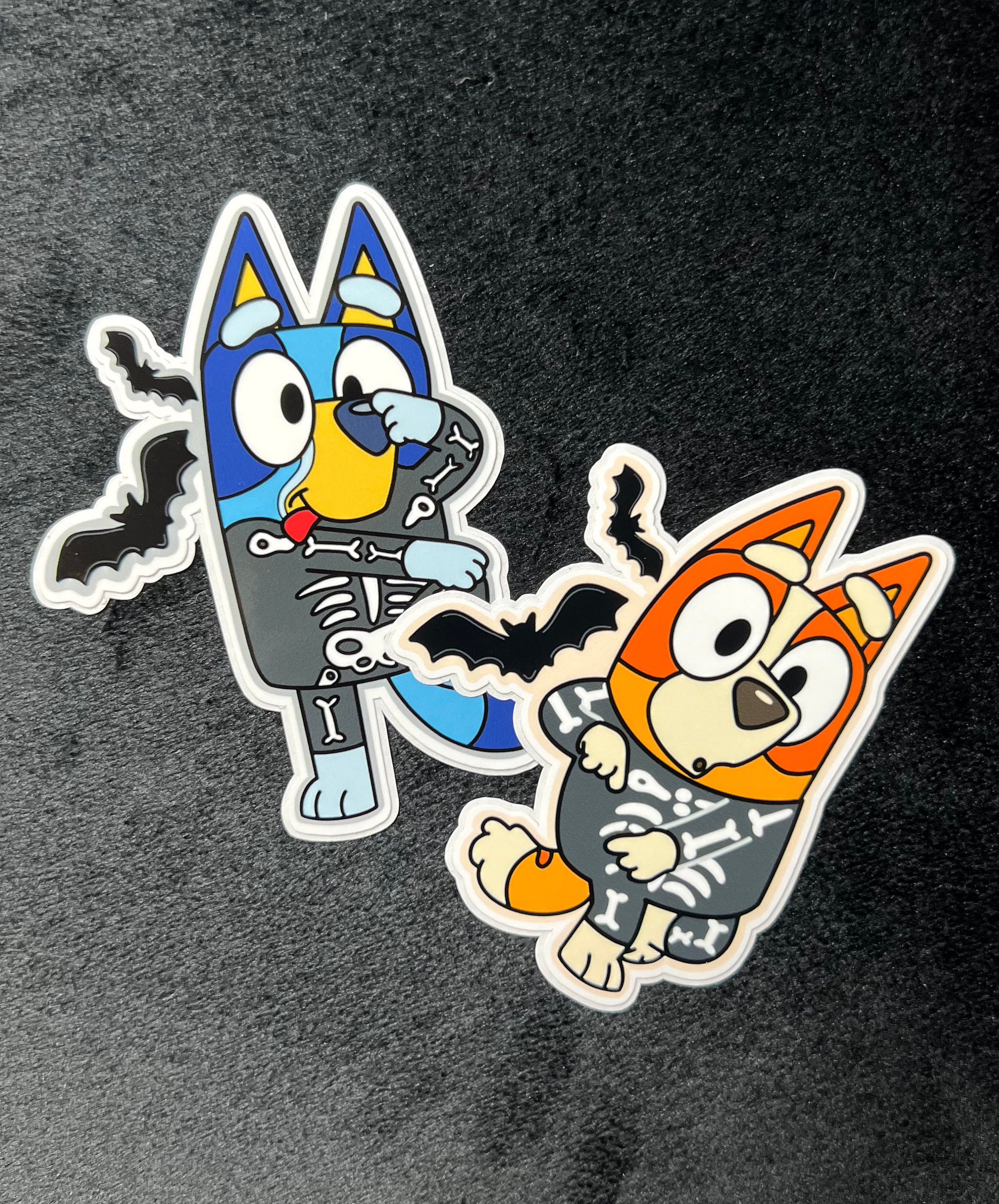 Halloween Bluey Die Cut Sticker - Etsy
